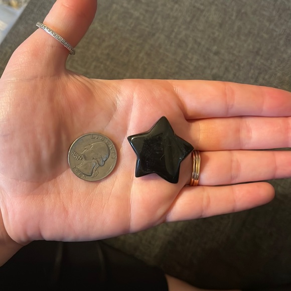 Other | Obsidian Star Crystal | Poshmark